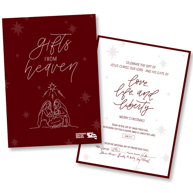 Merry Christmas 2020 - National Day of Prayer Task Force